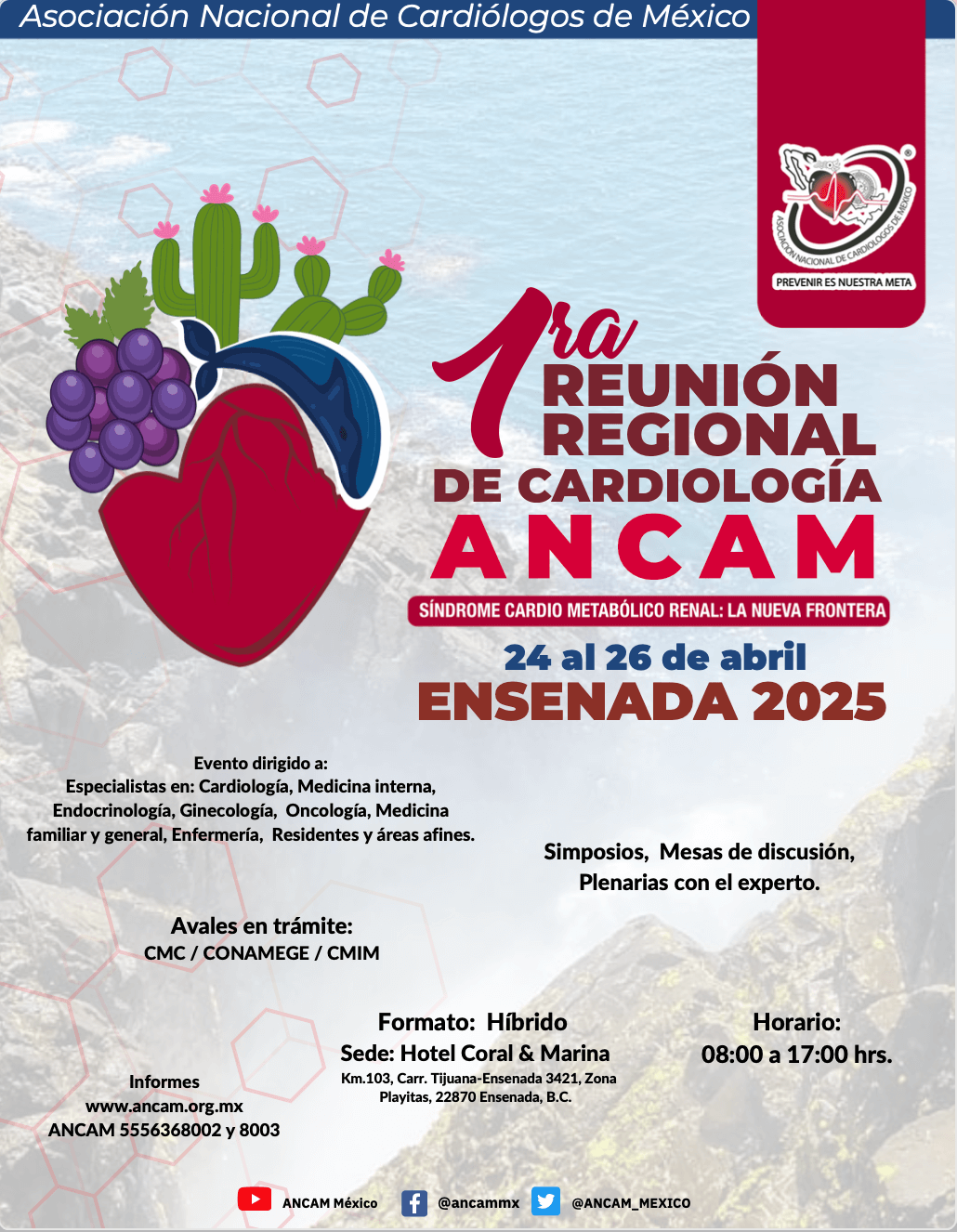 1ar Reunion Regional de Cardiología Ancam – ANCAM